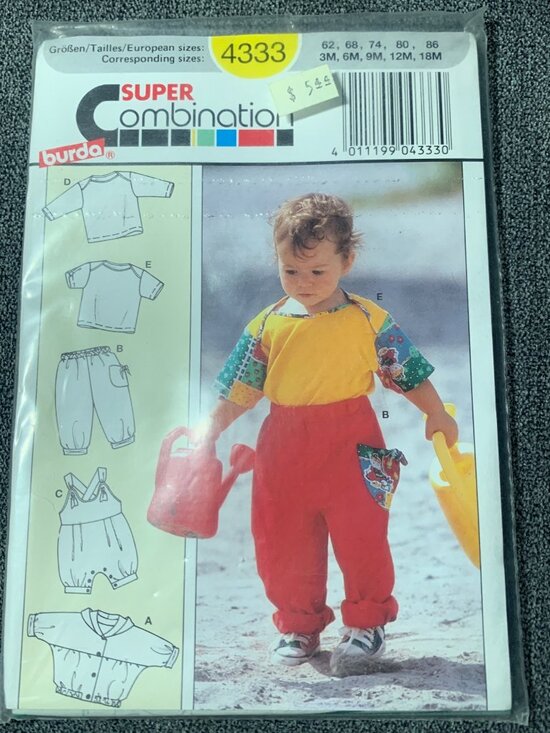 Butterick | Office | Burda Child Shirt Pants Jumper Sewing Pattern Size ...